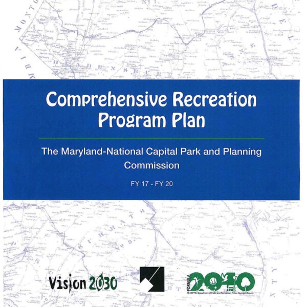 Reports & Plans - Park and Recreation - Prince Georges County MD